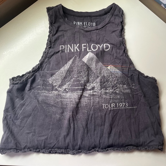 Tops | Pink Floyd Crop Top | Poshmark